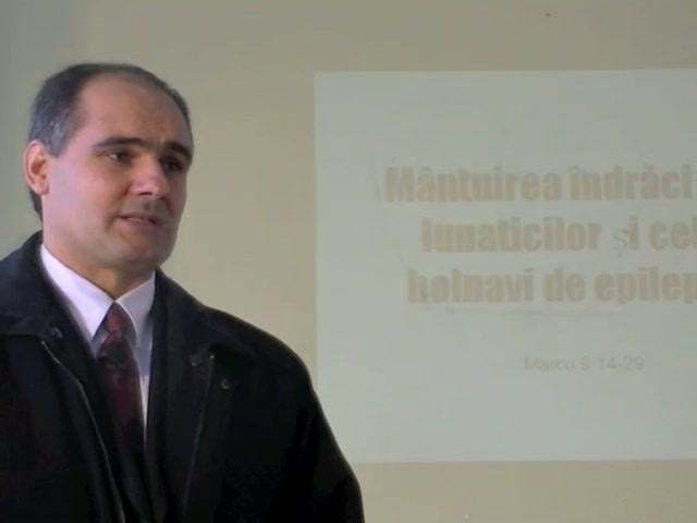 Despre vindecarea îndrăciților, lunaticilor și epilepticilor