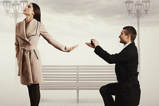 If you were refused when you proposed a girl to marry you, should you ...