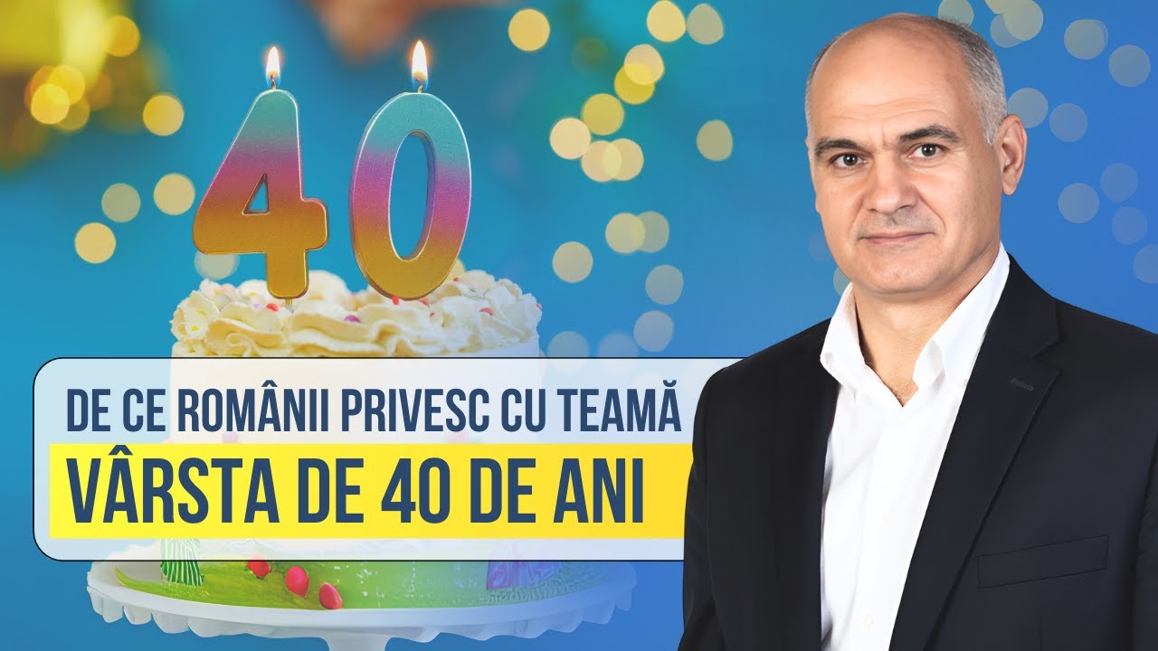 40 de ani - De ce românii evită să sărbătorească aniversarea de 40 de ...